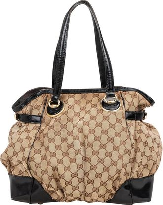 Gucci Crossbody Bags - Gucci GG Monogram Full Moon Shoulder Bag - Gr. unisize - in Bunt - f&uuml;r Damen