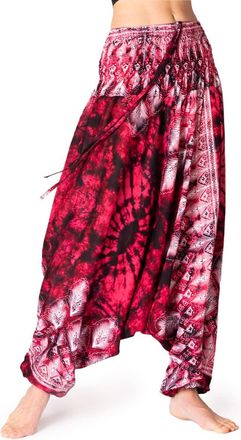 Panasiam Aladin Pants Batik-Print, XL red