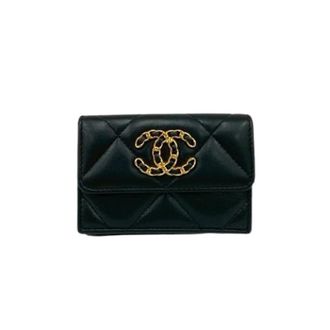 Chanel Pre-owned Vintage Portemonnaie (dreifach gefaltet) - - Pre-owned - Damen - Schwarzk - ONE SIZE