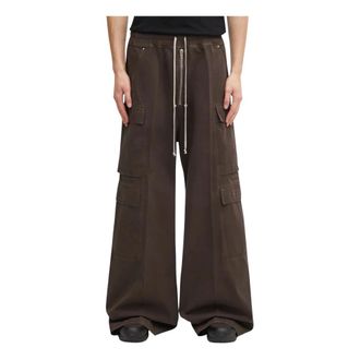Rick Owens Pantalon Double Cargo Jumbo Belas - Homme - Pantalons - Brun - Taille: XL
