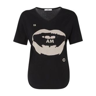 Fendi T-Shirt - - Tops - Damen - Schwarzk - M