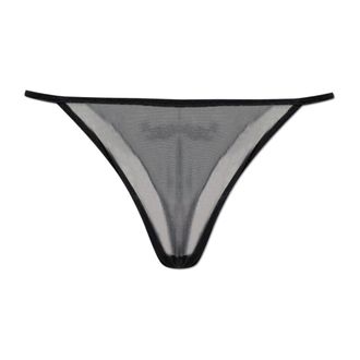 Dsquared2 Femme, Sous-v&ecirc;tements, Noir, Taille: 46 FR Briefs avec Logo &agrave; Sequins