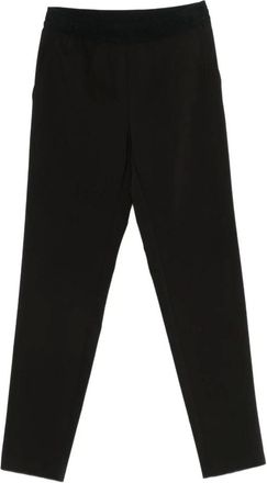 Ermanno Scervino Femme, Pantalons, Noir, Taille: 38 FR Tapered Pantalons