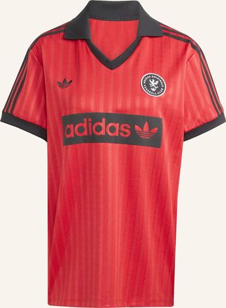 adidas Originals Adidas Originals Graphic Football-Inspired Jersey rot