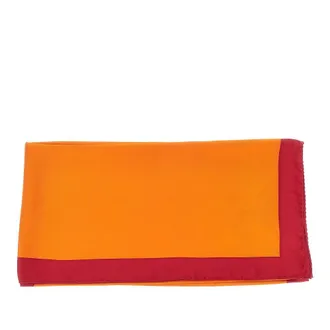 Saint Laurent Cassandre silk twill scarf Woman One Size