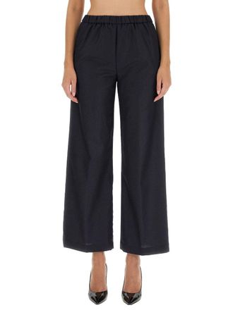 Aspesi Wool blend Trousers - Blue
