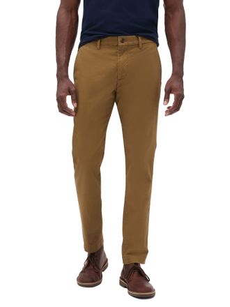 GAP Herren Essential Slim Fit Khaki Chinohose Khakihose, Palomino Brown Global, 34W / 30L