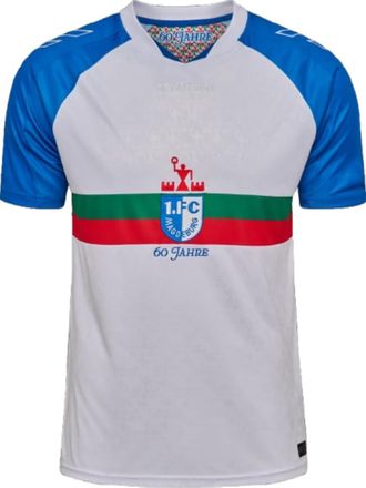 Hummel 1FCM 25/26 60 Years Jersey S/S (DE/NL/SE/PL, Alphanumerisch, XXL, Regular, Regular, White/Princess Blue)