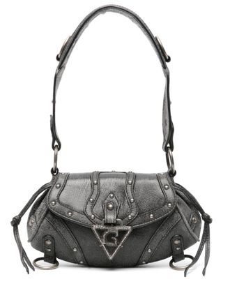 Guess Co Schultertasche mit Nieten - Schwarz