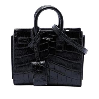 Saint Laurent Sac De Jour Satchel Pre-owned - Femme - Pre-owned - Noir - Taille: ONE Size