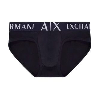 A|X Armani Exchange Homme, Sous-v&ecirc;tements, Bleu, Taille: L Slip coton stretch