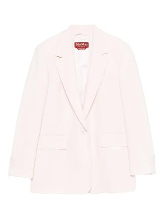 Max Mara Mstbosco pocket blazer - Rosa