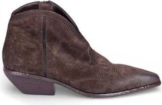 Elena Iachi Femme, Chaussures, Brun, Taille: 36 EU Tronchetto Texano
