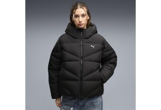 Puma Daunenjacke Daunen-Pufferjacke mit Kapuze Damen