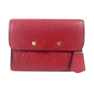 Louis Vuitton Portefeuille Tri-fold Pre-owned - Femme - Pre-owned - Rouge - Taille: ONE Size