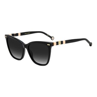 Carolina Herrera Schwarz Pink/Grau Get&ouml;nte Sonnenbrille - - Accessories - Damen - Schwarzk - 55 MM