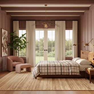 nuLOOM Rigo Handgewebter Bauernteppich aus Jute, 122 cm x 183 cm, Natur