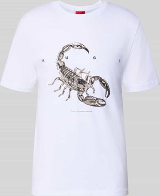 HUGO BOSS Regular Fit T-Shirt aus reiner Baumwolle Modell DISCORB