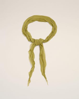 Ami Foulard Vert Froiss&eacute; Matcha - TU - Unisex
