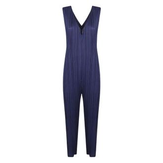 Issey Miyake Combinaison Thicker Bottoms 2 - Femme - Combinaisons et Ensembles - Bleu - Taille: 42 FR