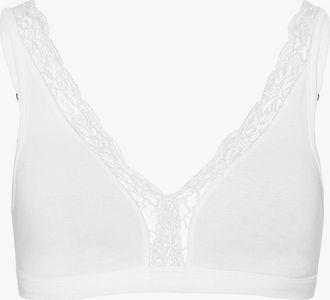 Hanro Soutien-gorge sans armature avec dentelle