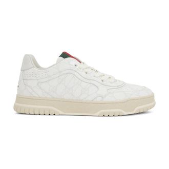 Gucci Wei&szlig;e Sneakers Re-Web Stil - - Shoes - Damen - Wei&szlig; - 36 EU