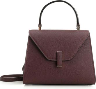 Valextra Femme, Sacs, Rouge, Taille: ONE Size Iside Top Handle Mini Bag