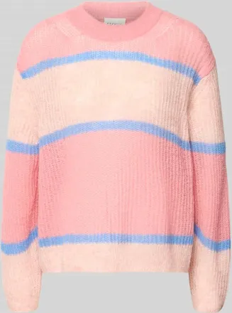 Closed Strickpullover aus Alpaka-Mix mit Rundhalsausschnitt