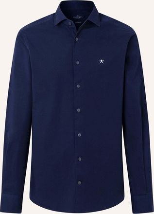 Hackett Freizeithemd Ess Stretch Pop blau