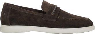 Estro & Luminara Homme, Chaussures, Brun, Taille: 44 EU Mocassins en Velours Premium