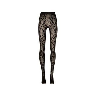 Wolford Collant en dentelle phyton