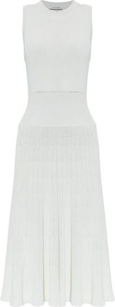 Lacoste &Auml;rmelloses Kleid - - Dresses - Damen - Wei&szlig; - XL
