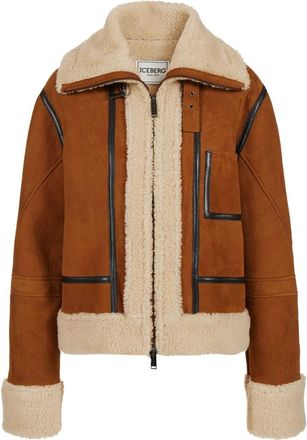 Iceberg Femme, Vestes, Brun, Taille: 36 FR Veste Oversize