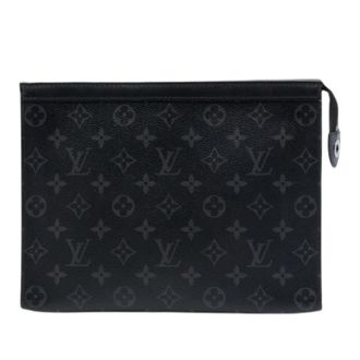 Louis Vuitton Pre-owned Monogram Eclipse Clutch - - Pre-owned - Herren - Schwarzk - ONE SIZE