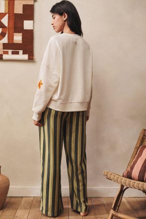 Next Sweater Sweatshirt mit Stickerei (1-tlg)