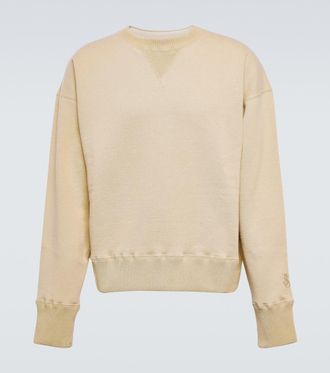 Jil Sander Sweat-shirt en coton et cachemire