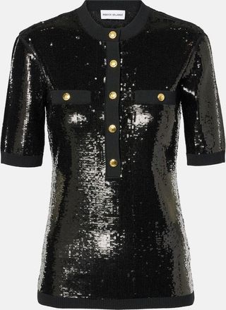 Rebecca Vallance Top Devyn mit Pailletten