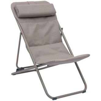 Hesperide Chilienne de jardin empilable pliable Mirael caf&eacute; - Hesp&eacute;ride