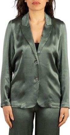 Nenette Femme, Vestes, Vert, Taille: 38 FR Giacca