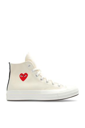 Comme Des Gar&ccedil;ons Comme Des Gar&ccedil;ons Play Comme Des Gar&ccedil;ons Play X Converse, Mens, Cream