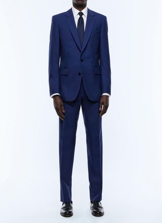 Fursac Costume ajust&eacute; en laine certifi&eacute;e - Taille 44 - Homme