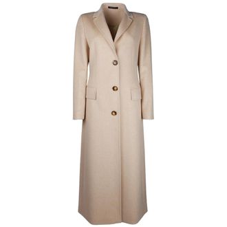 Loro Piana Femme, Manteaux, Beige, Taille: 48 FR Capolavoro Long Coat