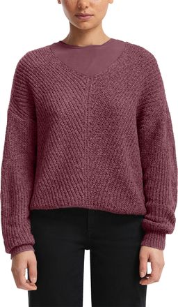 QS by s.Oliver Melierter Pullover