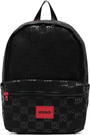 HUGO BOSS Homme, Sacs, Noir, Taille: ONE Size Backpacks