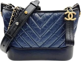 Chanel Sac bandouli&egrave;re vintage doccasion - Femme - Pre-owned - Bleu - Taille: ONE Size