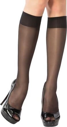 Generic Chaussettes Enfant Rouge 12 paires de chaussettes hautes en soie pour femmes, chaussettes en Nylon pour collants de f&ecirc;te, accessoires Chaussettes Homm