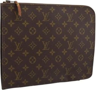 Louis Vuitton Pre-owned Vintage Monogram Briefcase - Femme - Pre-owned - Brun - Taille: ONE Size