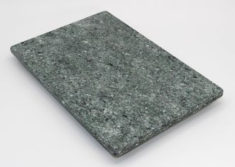 Generic Schneidebrett aus Stein - Servierplatte - K&uuml;chenbrett - Steinplatte - Untersetzer - 2 Gr&ouml;&szlig;en (Mint Gr&uuml;n Gl&auml;nzend, 30L x 20B)