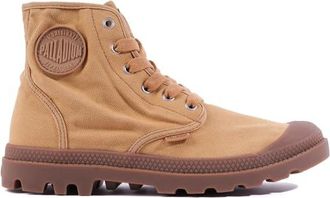 Palladium Bottes Pampa Hi pour Homme, Bottes à Lacets en Toile végétalienne, Woodlin, 39.5 EU