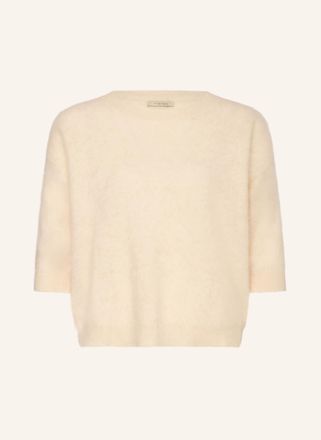 Lilienfels Lilienfels Cashmere-Pullover Mit 3/4-Arm weiss